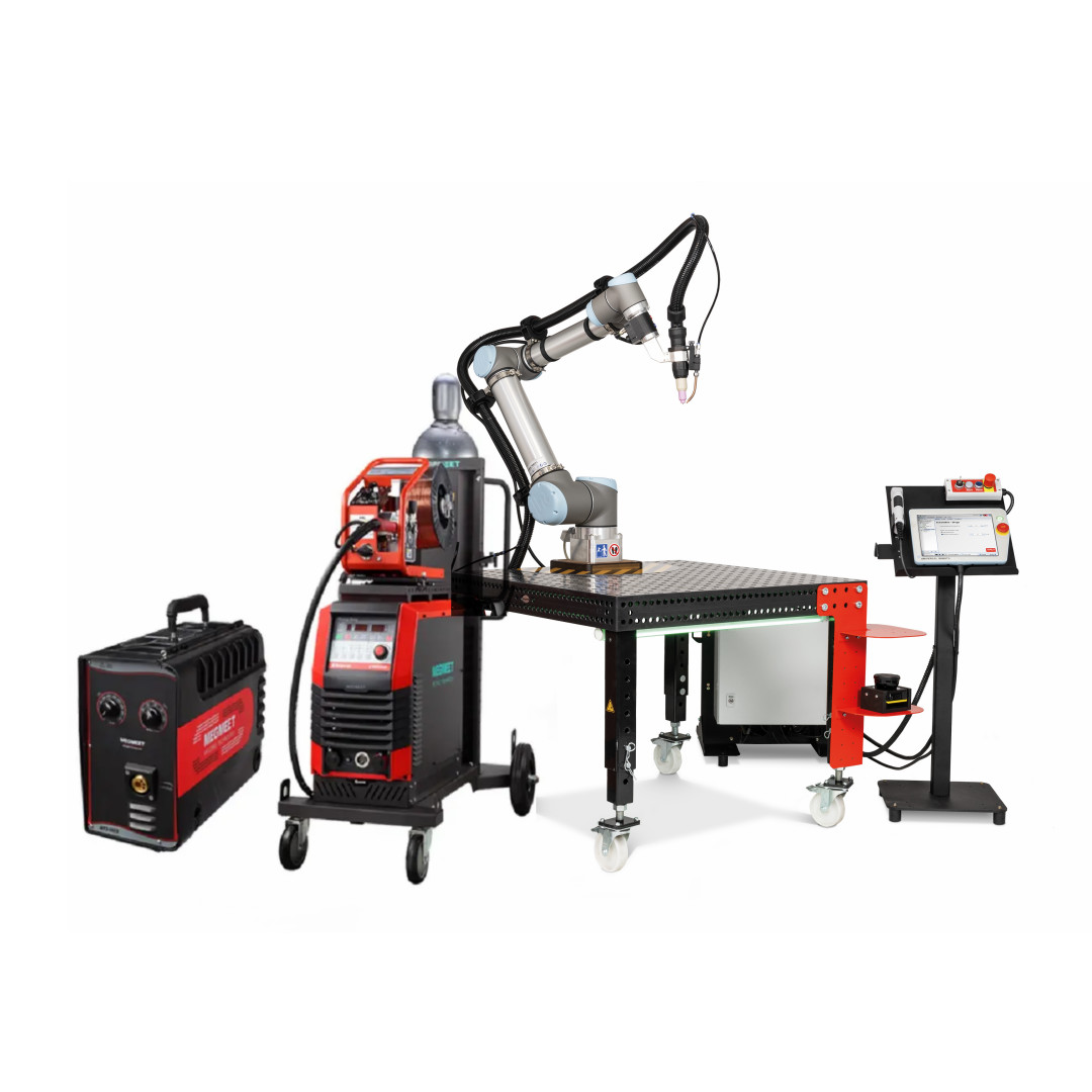 Megmentティグ溶接機械Cobotの解決が付いているUR10共同のロボットCobotの普遍的な溶接